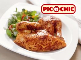 Pic-a-Chic Cooked Chicken Breast 14-18oz Case-24
